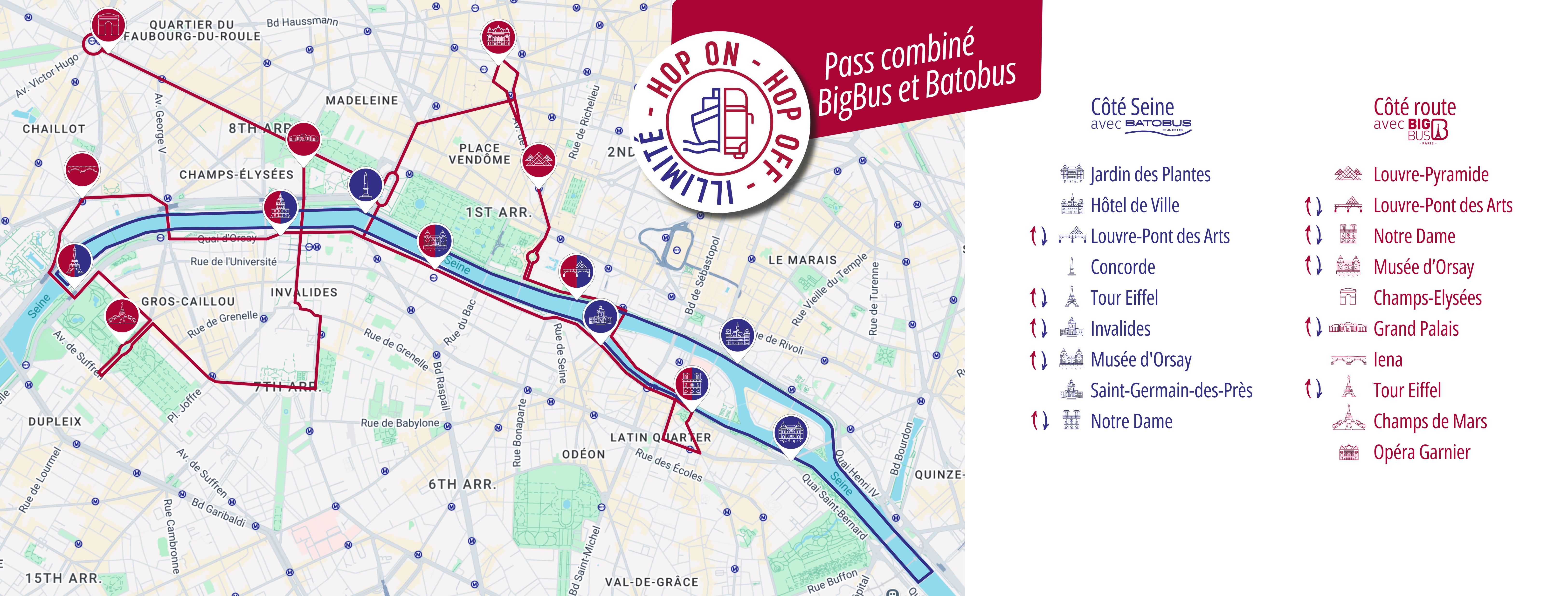 PASS DUO LIBERTÉ | Batobus